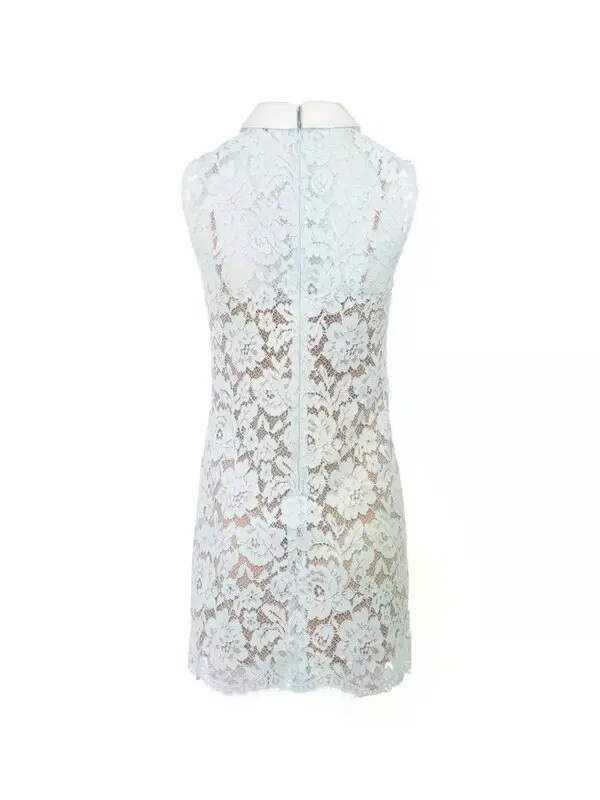SELF-PORTRAIT Floral-lace Mini Dress
