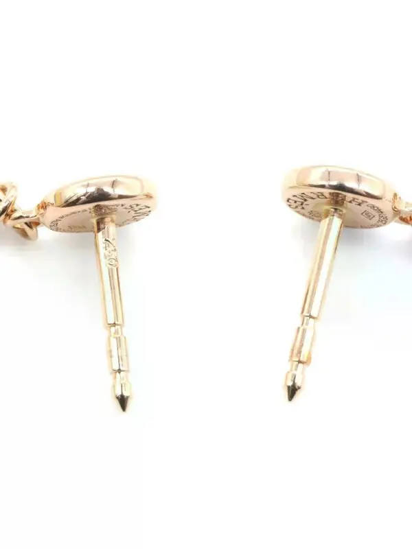 Hermès 2010s Mini Farandole Diamond Earrings