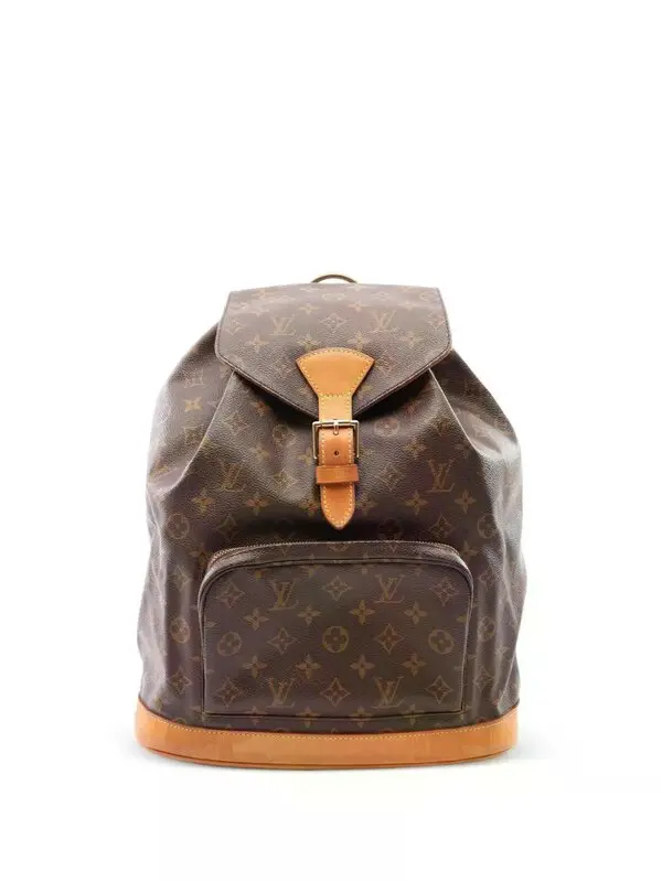 LOUIS VUITTON 1999 Gm Monogram Canvas Backpack - Brown