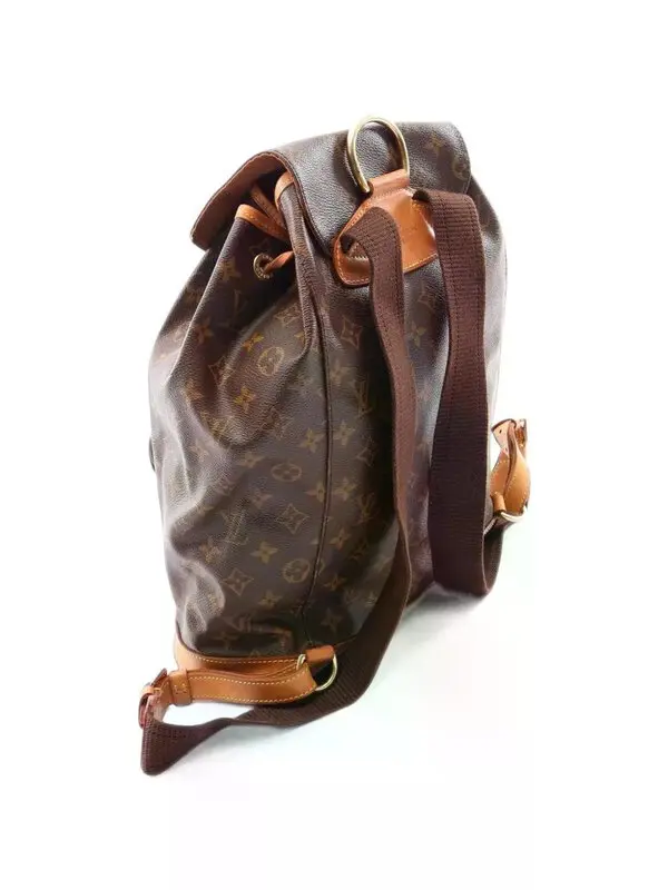 LOUIS VUITTON 1999 Gm Monogram Canvas Backpack - Brown