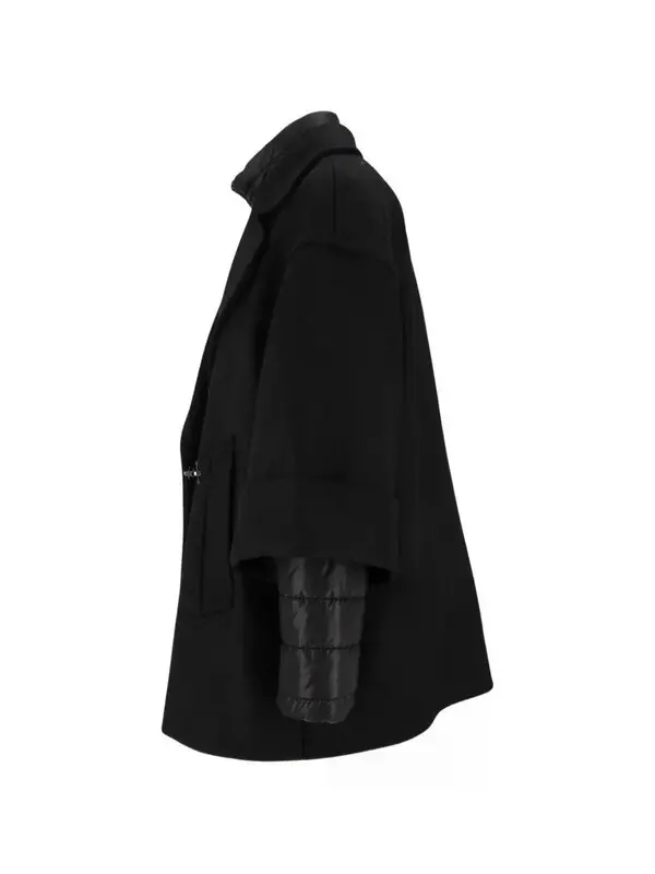 FAY High-neck Wool Single-breasted Coat