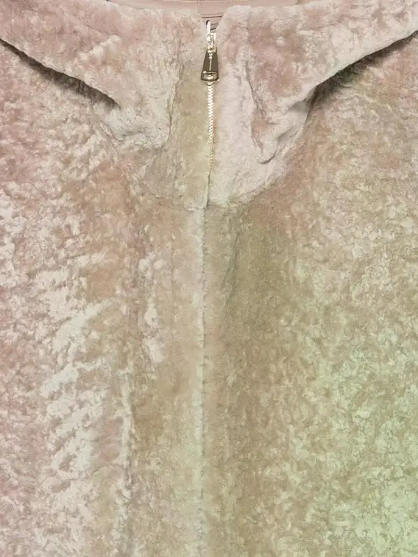 MANZONI 24 Beige Hooded Coat