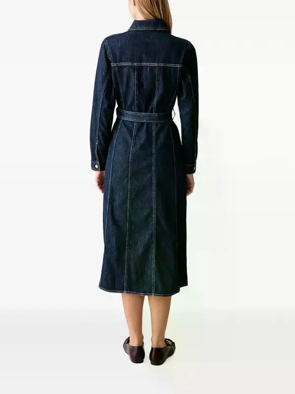 Gant Belted Button-down Midi Dress