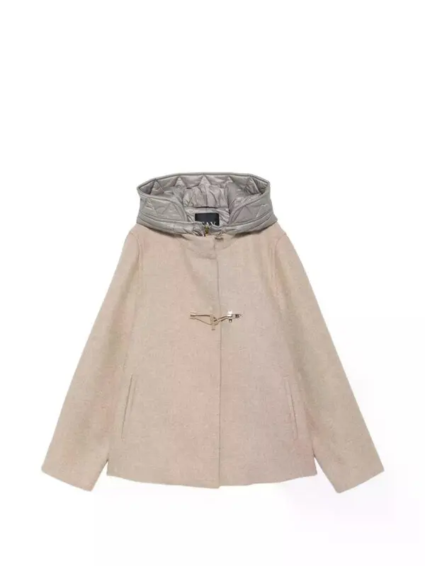 FAY Toggle Quilted-hood Toggle-fastening Coat