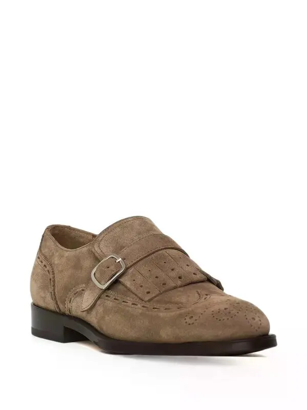 DOUCAL'S Kilty Monk-strap Loafers