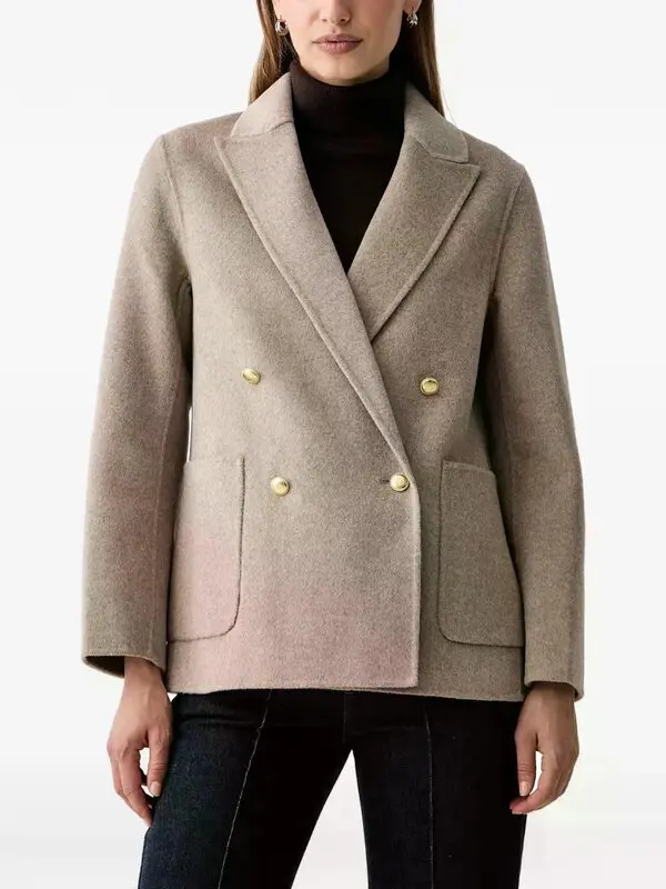 Gant Double-breasted Peak-lapels Blazer