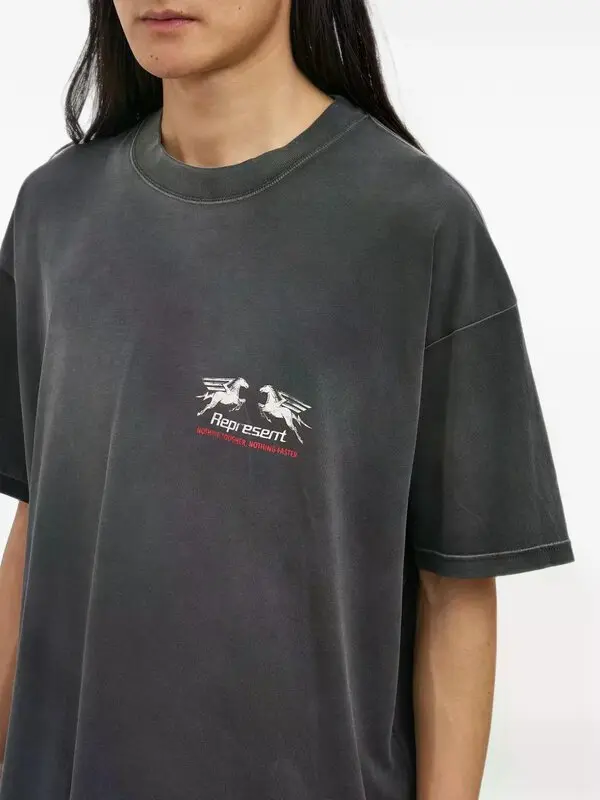 REPRESENT 24 Hour Service Graphic-print T-shirt