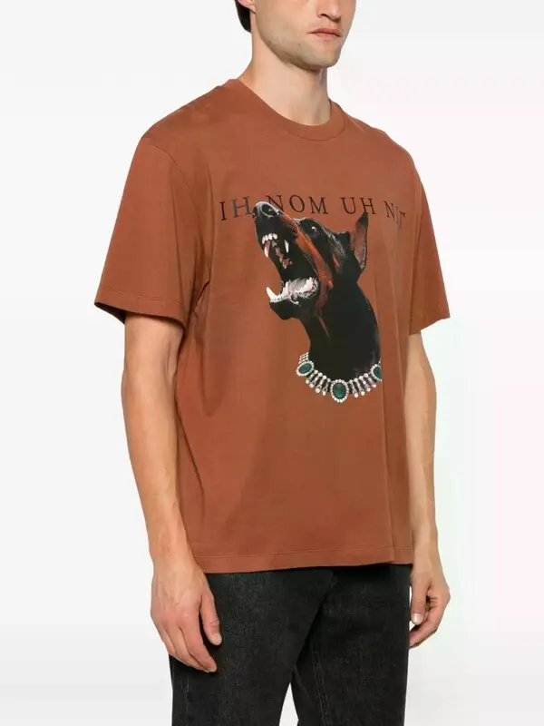 IH NOM UH NIT Dobermann Graphic-print T-shirt