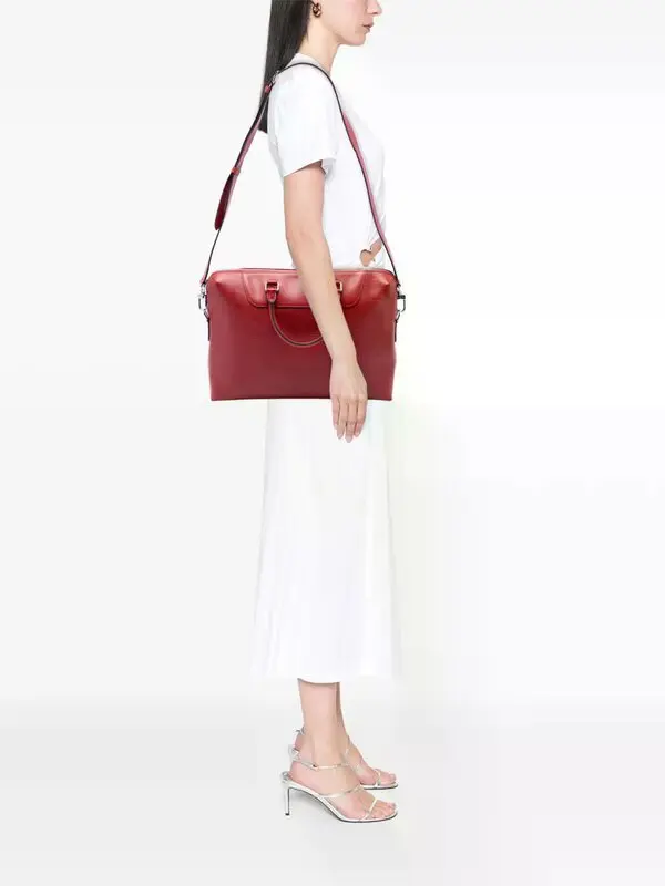 LOUIS VUITTON 2015 Epi Porte Documents Jour Business Bag - Red