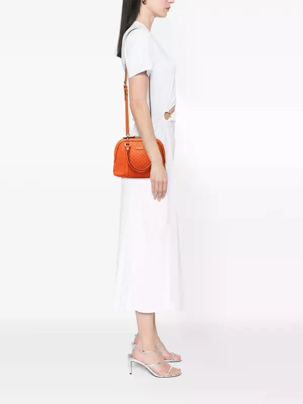 Gucci 2000-2015 Mini Microguccissima Dome Satchel