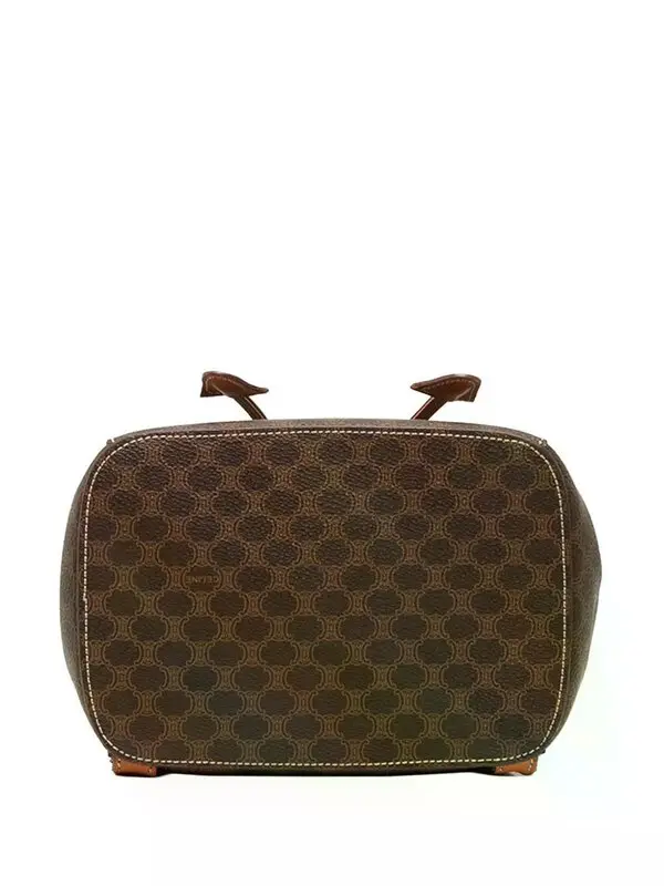 Celine 1996 Mini Macadam Coated Canvas Backpack