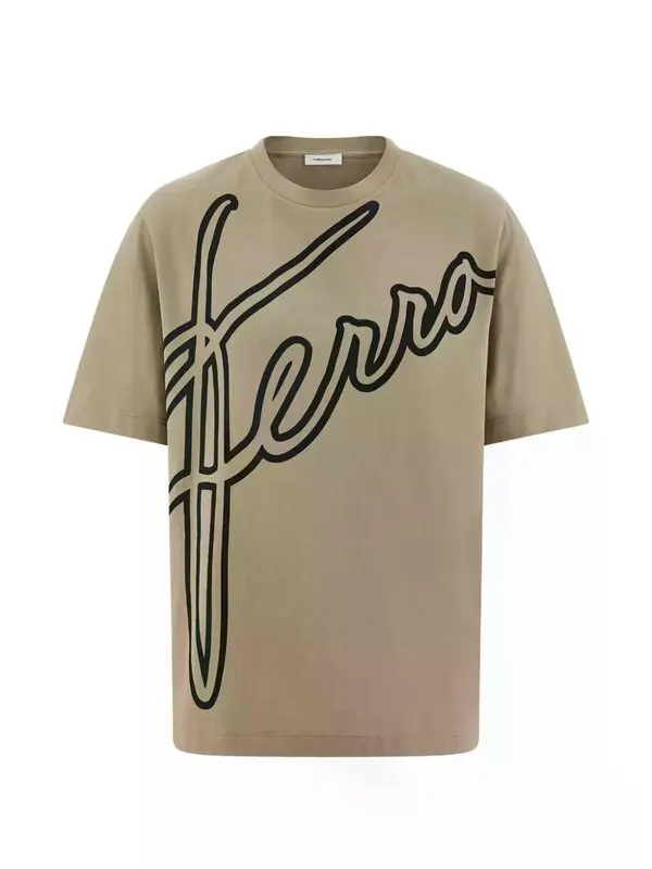 FERRAGAMO Graphic-print Oversized T-shirt