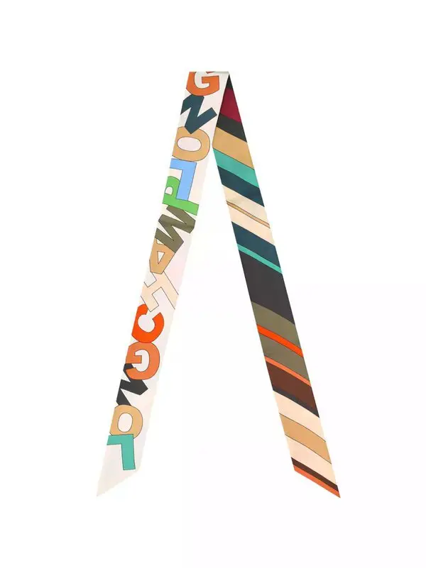 Longchamp L'arc-en-ciel Headband - Neutrals
