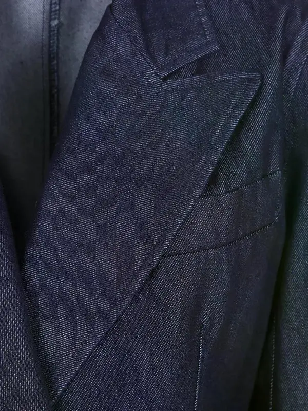 CIGALA'S Double-breasted Denim Jacket