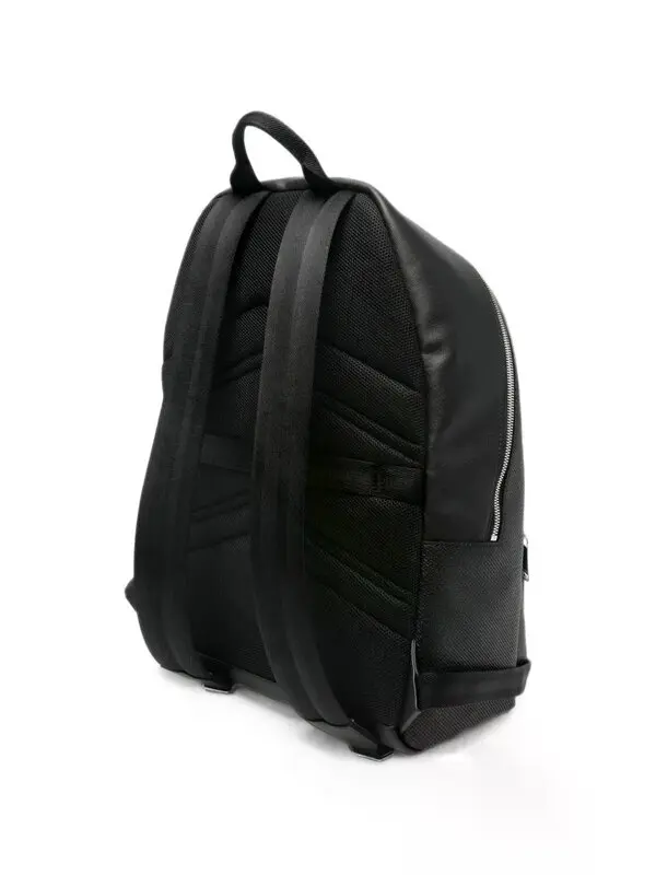BOSS Northon Textured-finish Logo-plaque Backpack