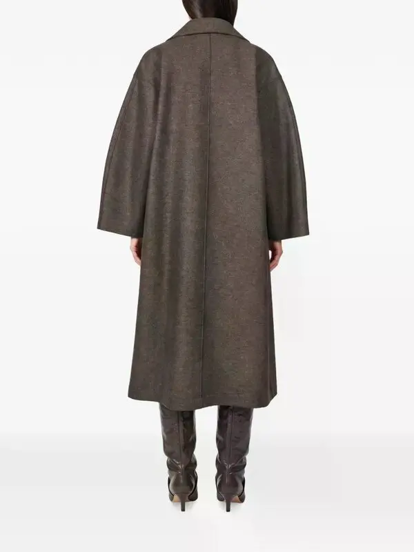Harris Wharf London High-neck Oversized Coat