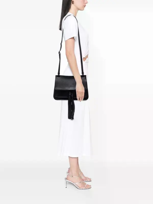 Gucci 2016-2026 Medium Leather Bamboo Daily Crossbody Bag