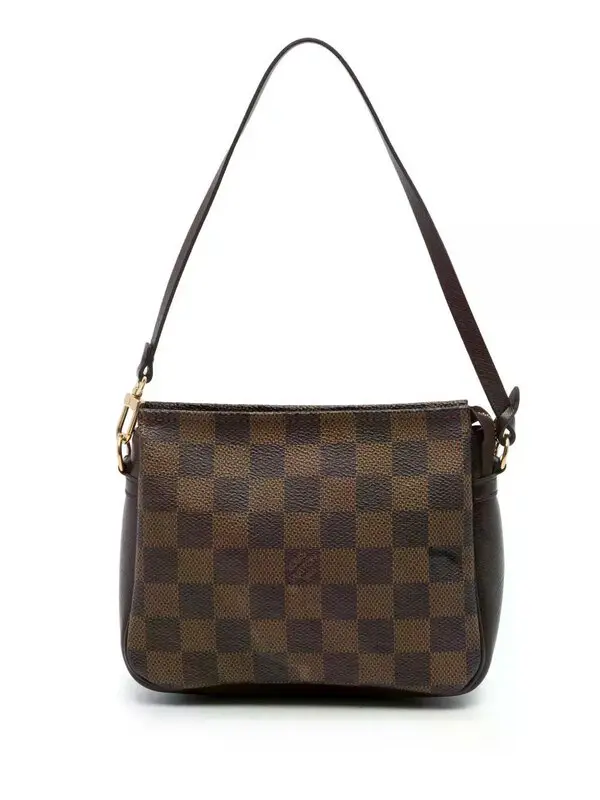LOUIS VUITTON 2004 Damier Ebene Trousse Pochette Handbag