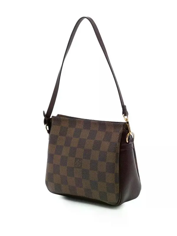 LOUIS VUITTON 2004 Damier Ebene Trousse Pochette Handbag