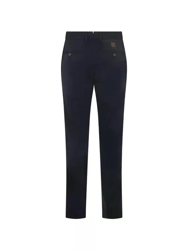 SLOWEAR Logo-patch Straight-leg Trousers
