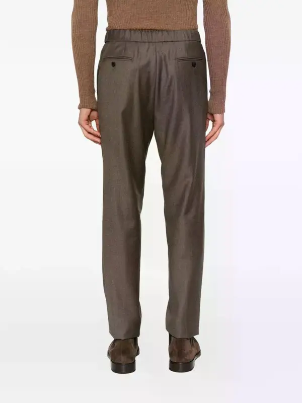DRUMOHR Drawstring Pleated Trousers