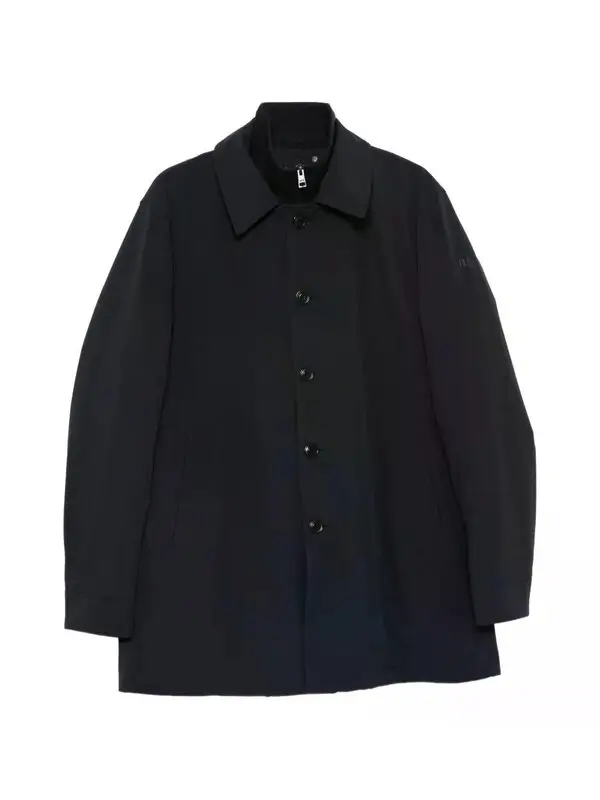DUNO Layered Button-fastening Coat