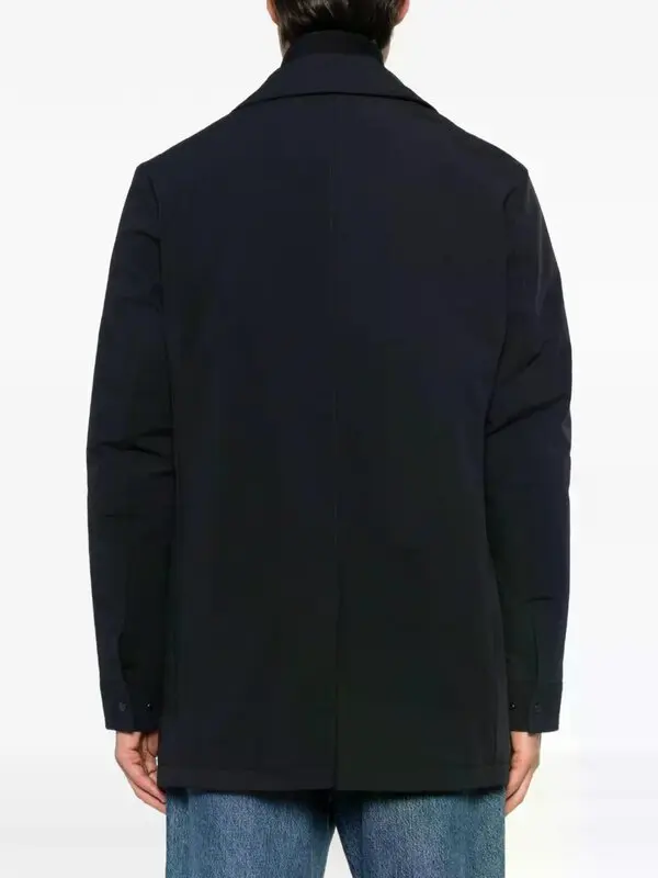 DUNO Layered Button-fastening Coat