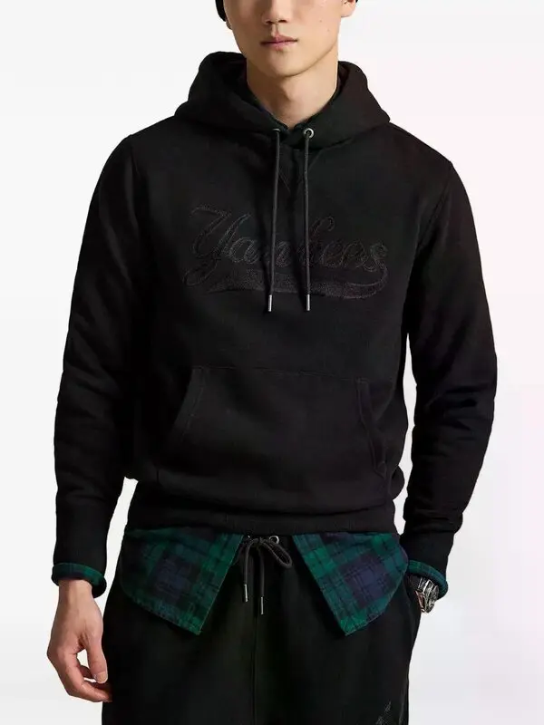 Polo Ralph Lauren Logo-embroidered Drawstring Cotton Hoodie
