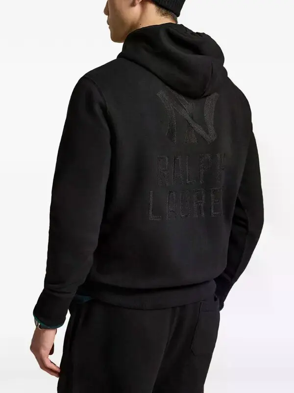 Polo Ralph Lauren Logo-embroidered Drawstring Cotton Hoodie