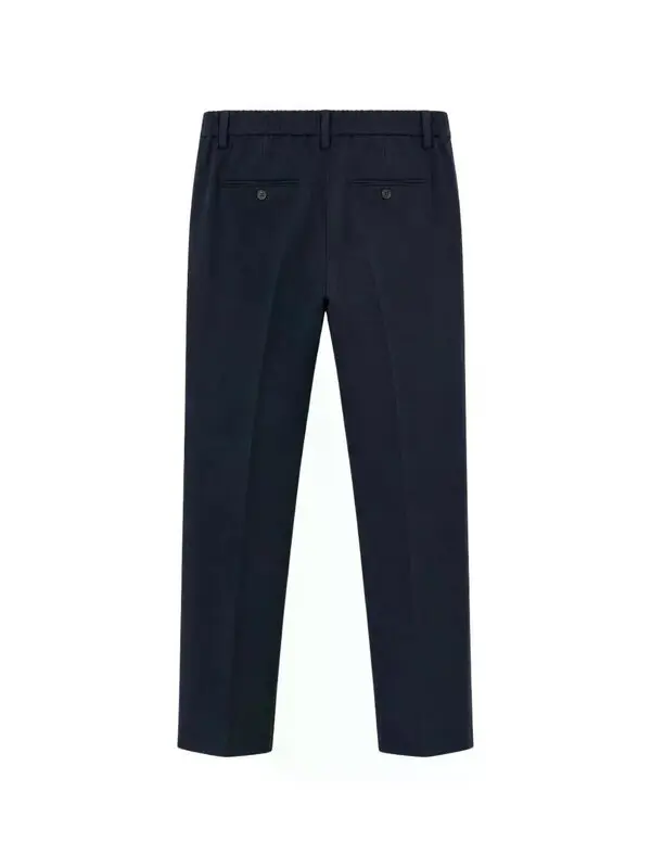 Seventy Elasticated-waistband Tailored Trousers