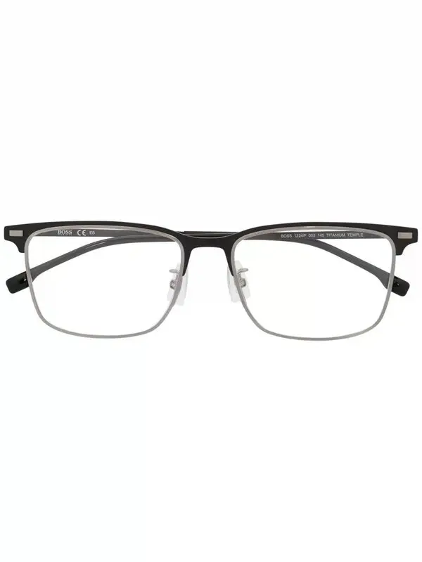 BOSS Rectangle-frame Glasses