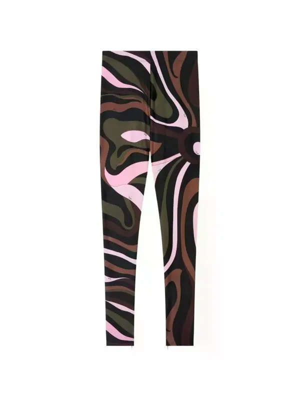 Emilio Pucci Marmo Print Leggings