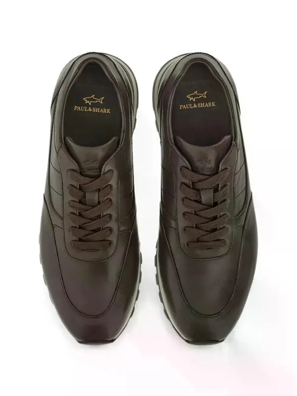 Paul & Shark Soleo Leather Sneakers
