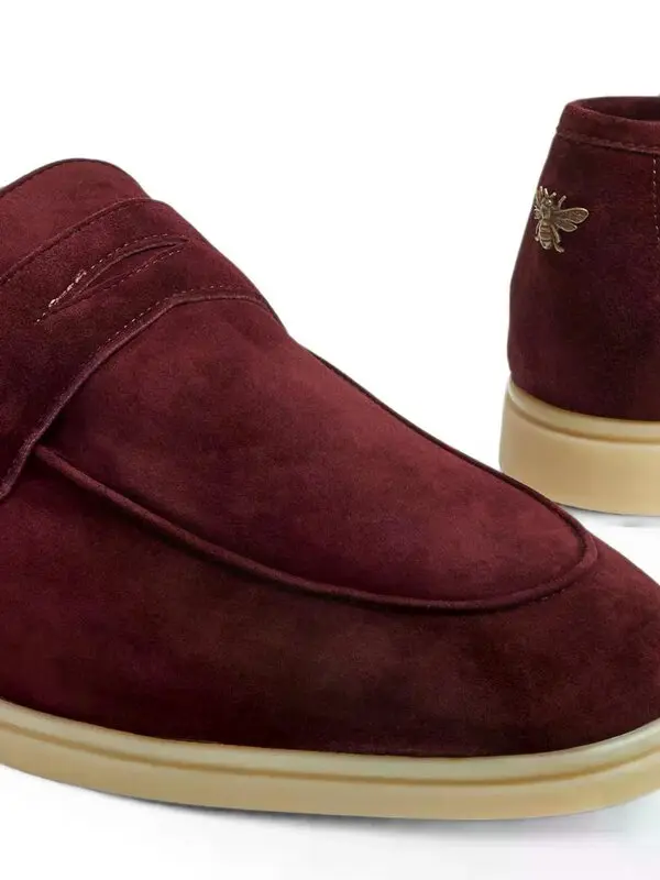 BOUGEOTTE Loisir Gomme Suede Loafers