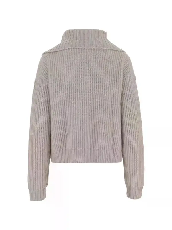 Arch4 Ribbed-knit Cardigan