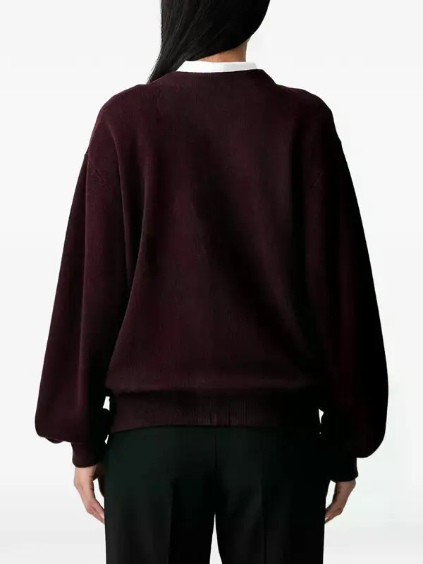 Lacoste Logo-patch V-neck Cardigan