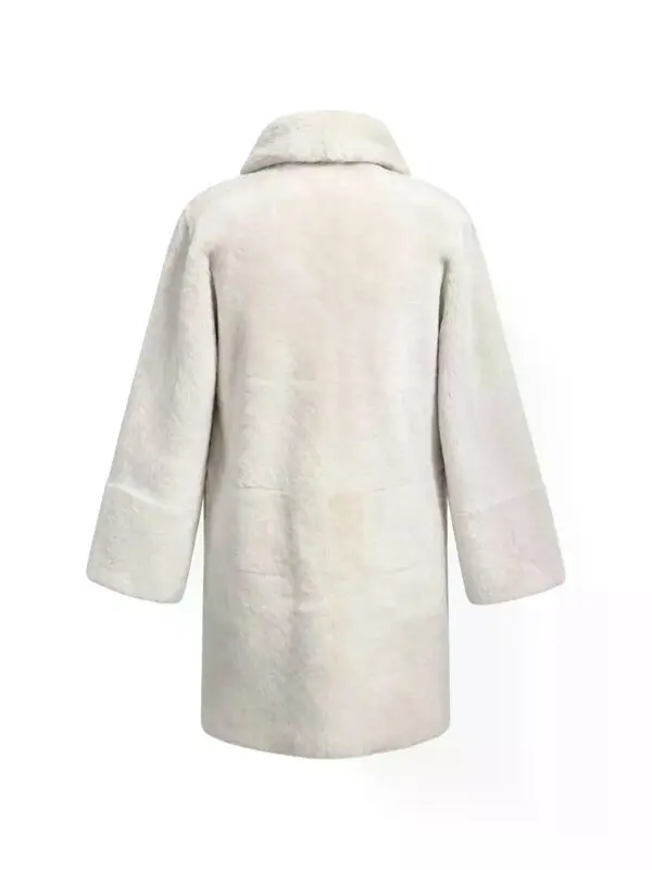 POCHE PARIS Reversible Shearling-trim Jacket