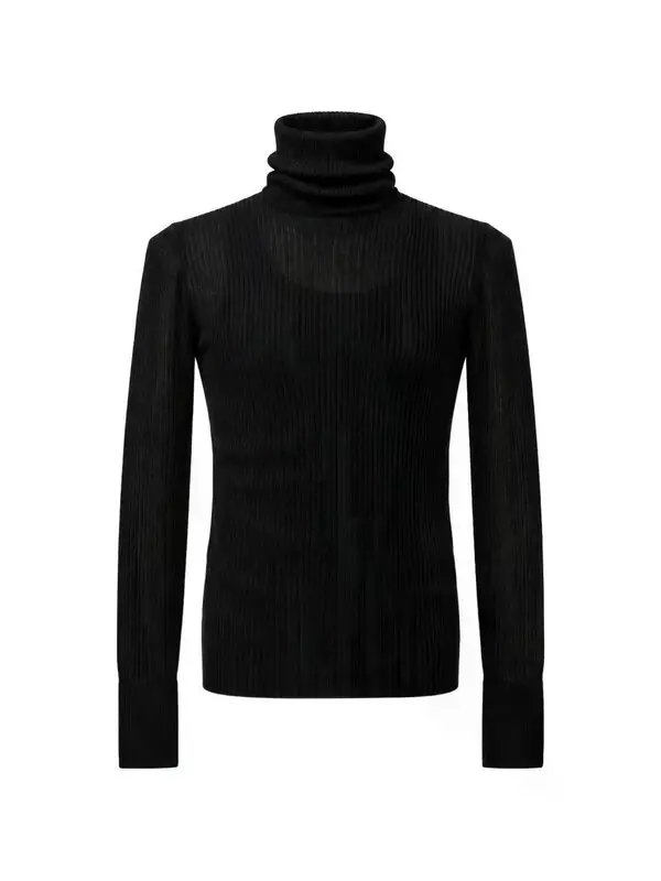 EGONLAB Ribbed-knit Roll-neck Sweater