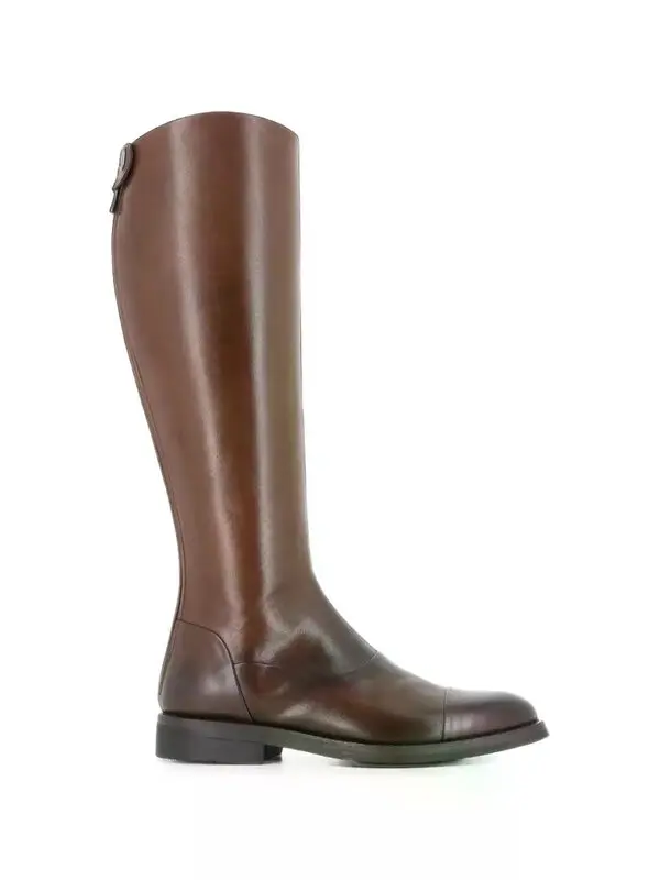 ALBERTO FASCIANI Cap-toe Knee-high Boots
