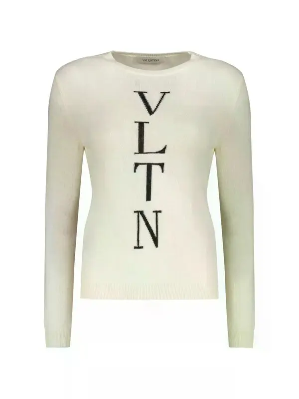 Valentino Garavani Intarsia-knit Wool Sweater