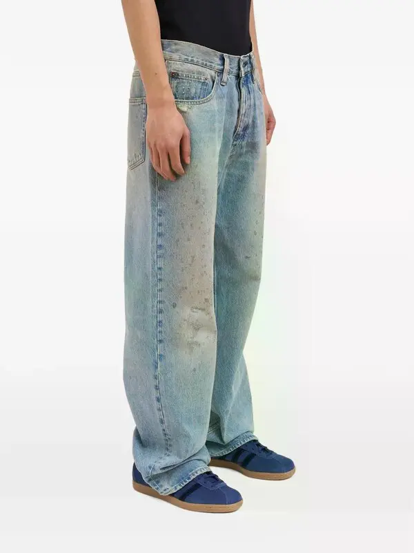 SUNFLOWER Relaxed Boot Denim Jeans - Blue