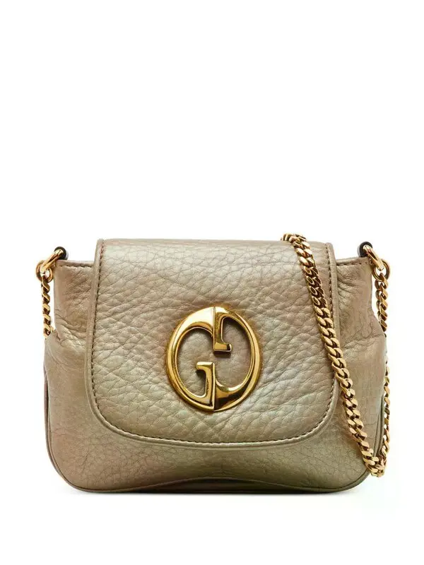 Gucci 1973 Mini Chain Crossbody Bag - Gold