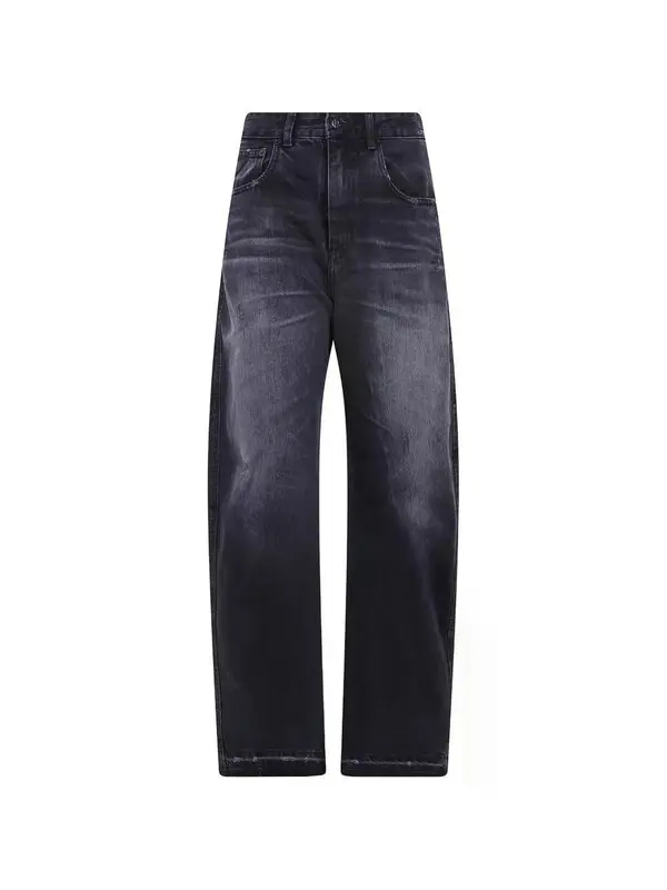 LOIS Belt-loops Jeans - Black