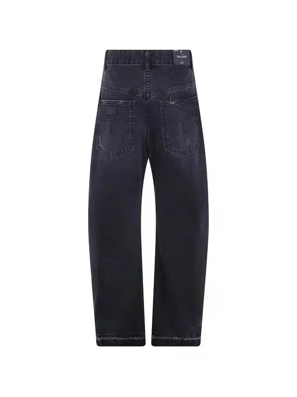 LOIS Belt-loops Jeans - Black