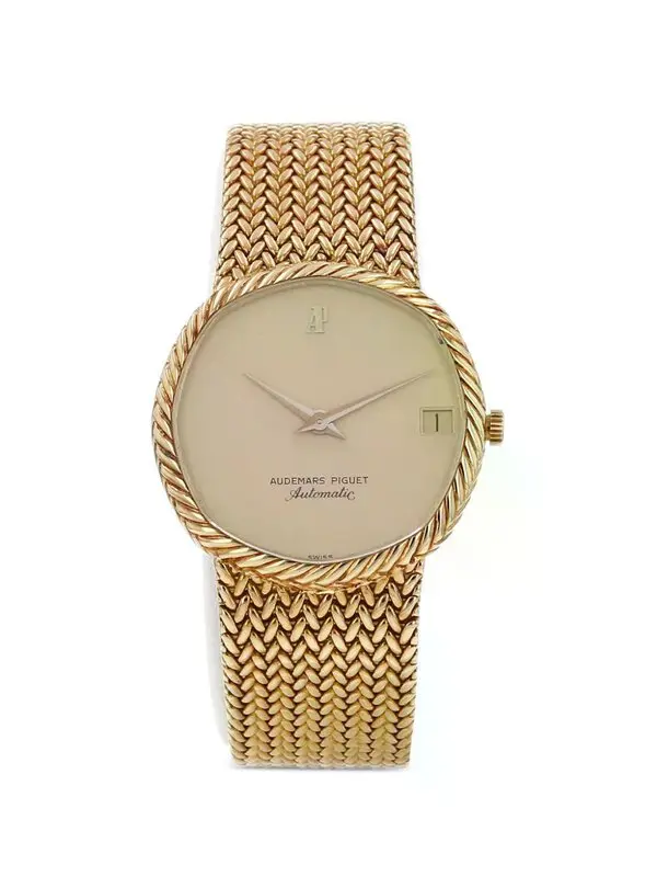 AUDEMARS PIGUET 1980 Dauphine-hands. 34mm Watch - Gold