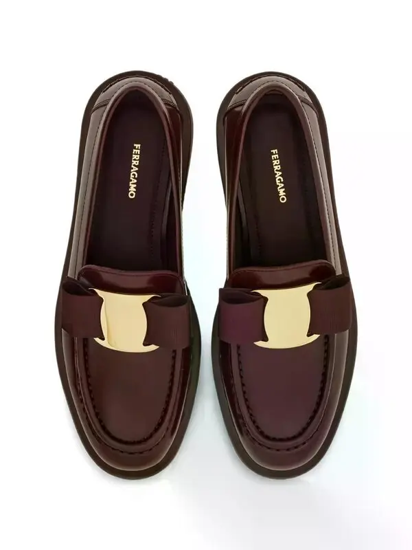FERRAGAMO Vara Chunky-sole Loafers