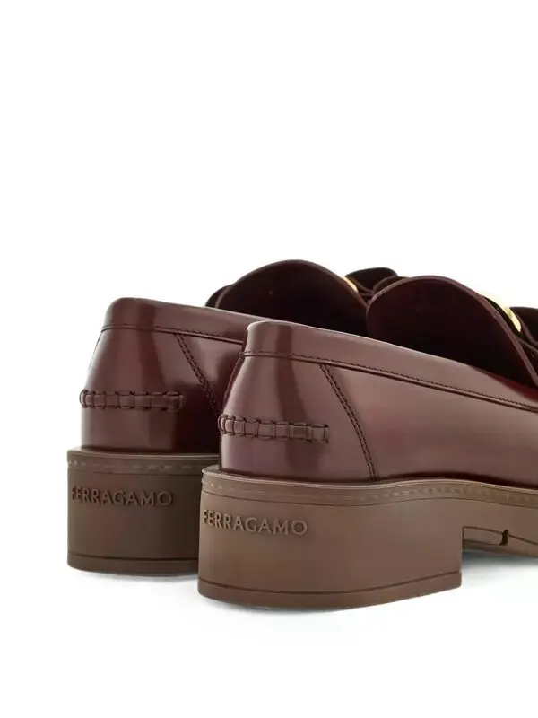 FERRAGAMO Vara Chunky-sole Loafers