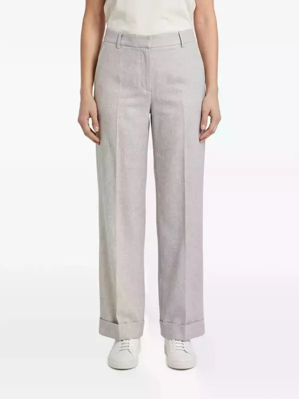 Brunello Cucinelli Straight-leg Cuffed Trousers