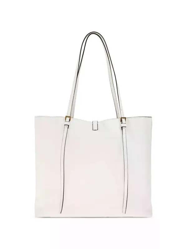 Versace Leather Bag With Medusa Head - White