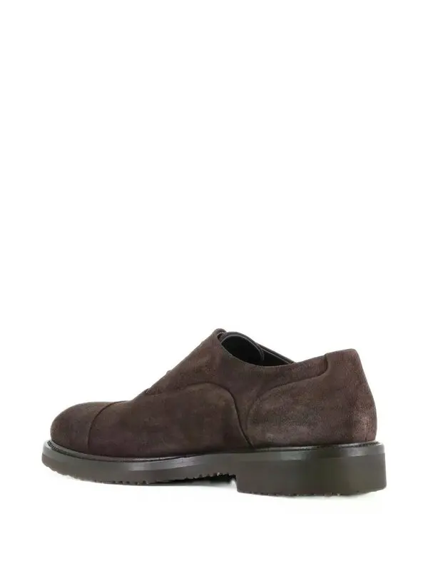 TASSINARI Cap-toe Suede Oxford Shoes